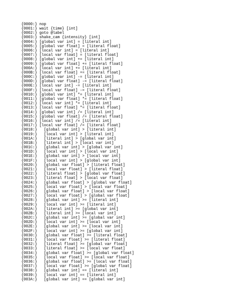 Scripting Commands Reference Guide | PDF | Computer Programming