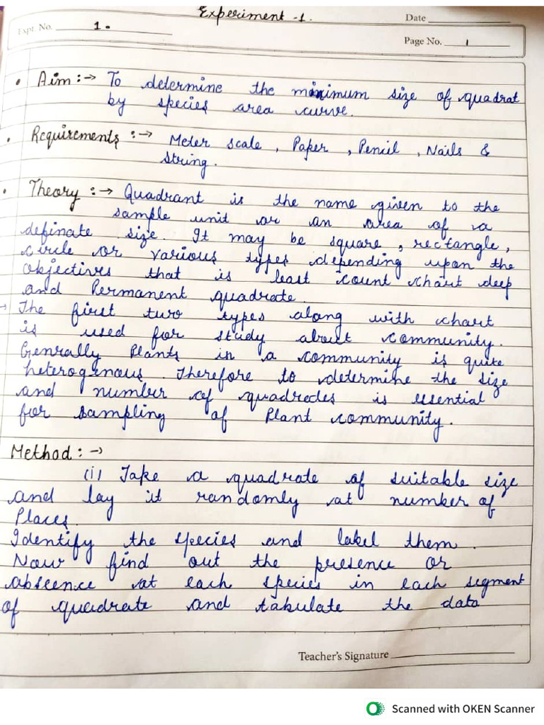 Paper 1st Ecology Complete File | PDF