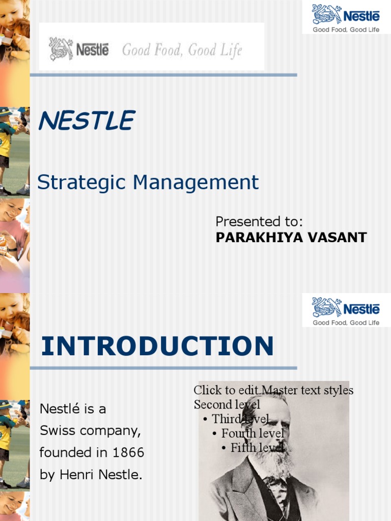 Nestlé Strategic Management Overview | PDF | Nestlé | Brand
