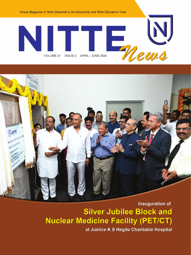 Nitte News June 2024 Print | PDF | Entrepreneurship