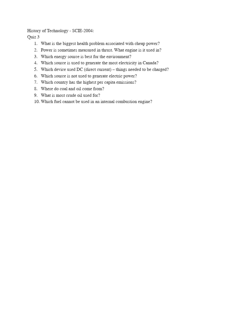 History of Technology | PDF