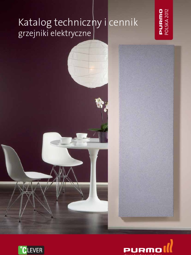 Purmo Katalog Techniczny Grzejniki Elektryczne Purmo 01 2012 PL | PDF