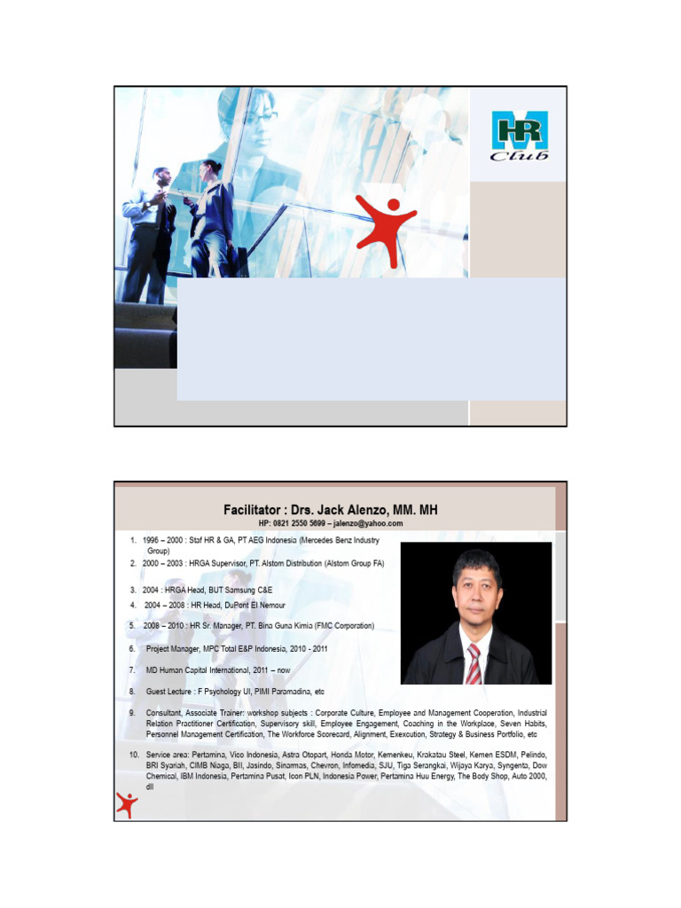 HCI HRM Perencanaan TK Dan WLA | PDF