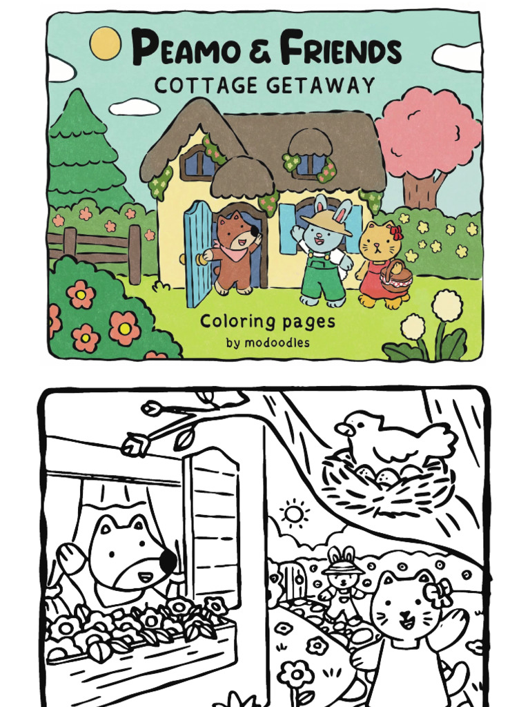 Modoodles. Peamo & Friends. Cottage Getaway | PDF