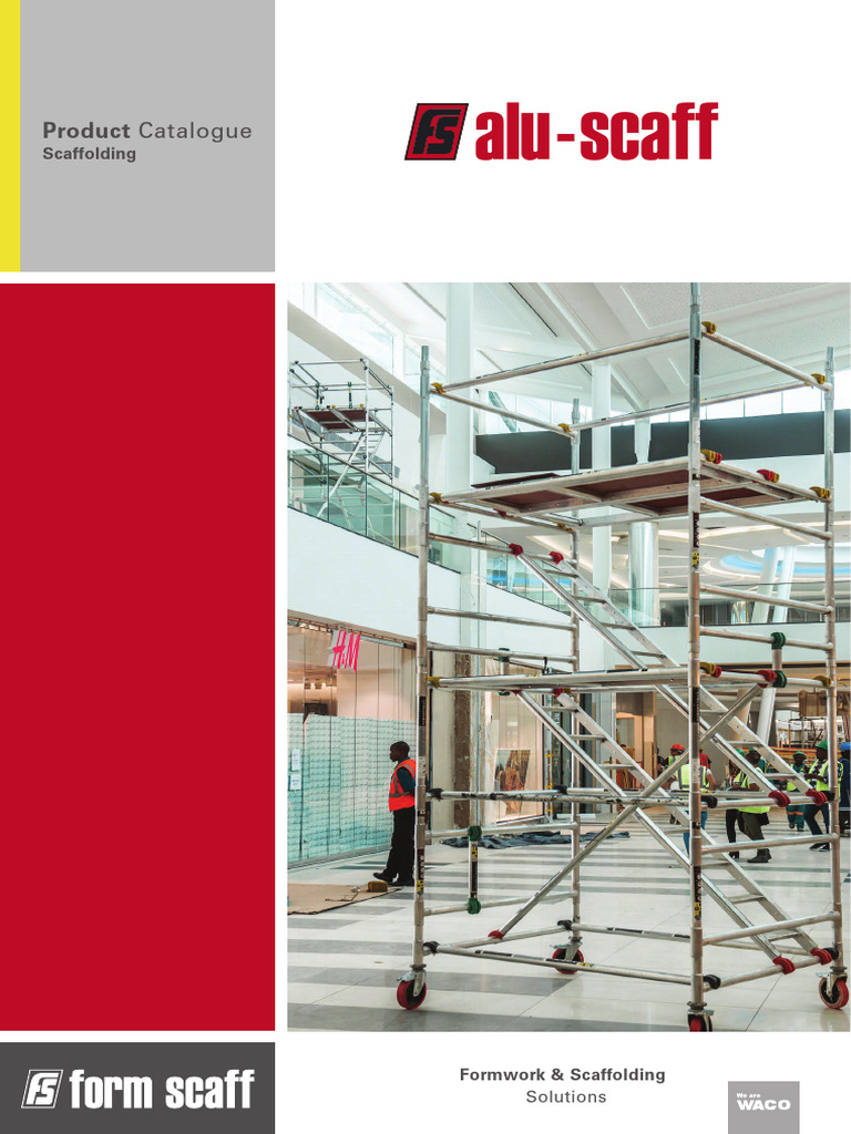 Alu-Scaff Prod Brochure 4 | PDF | Scaffolding | Stairs