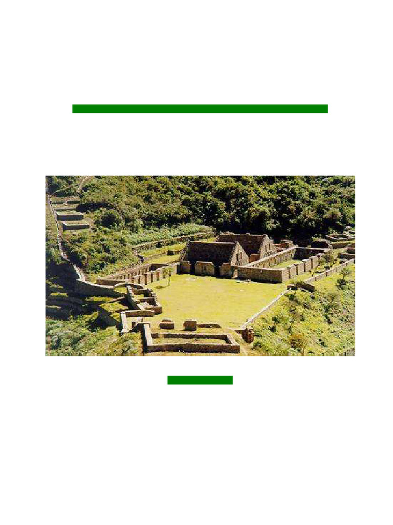 PIP_CHOQUEQUIRAO (3) | PDF | Patrimonio cultural | Perú