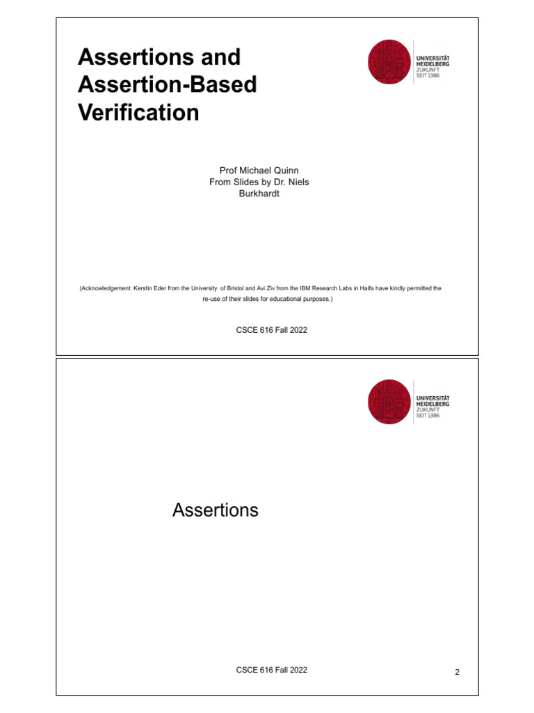Assertion-Based Verification Guide | PDF | Formal Verification | Software Engineering