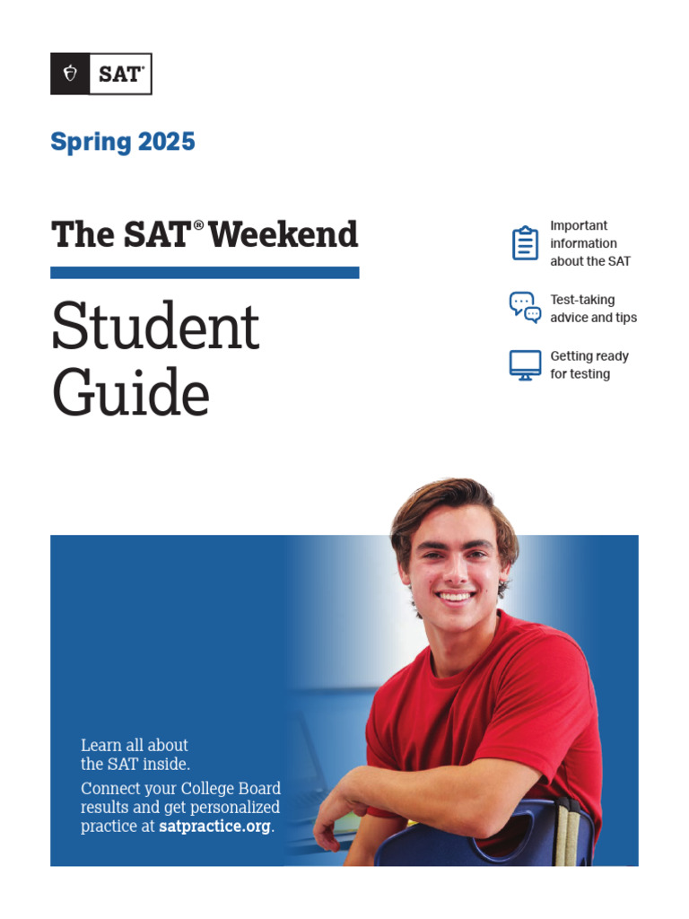 Sat Student Guide | PDF | Sat | Reading Comprehension