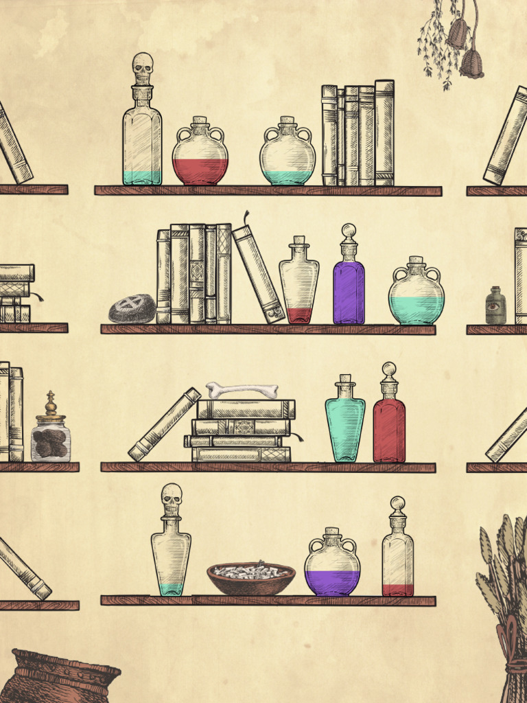 Lk Witchs Brew Potion Shelf Handout | PDF