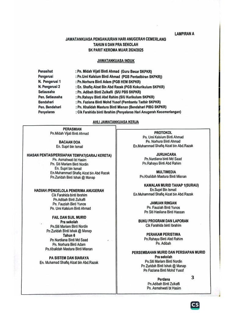 Ajk Hac Pra Dan Tahun 6 | PDF