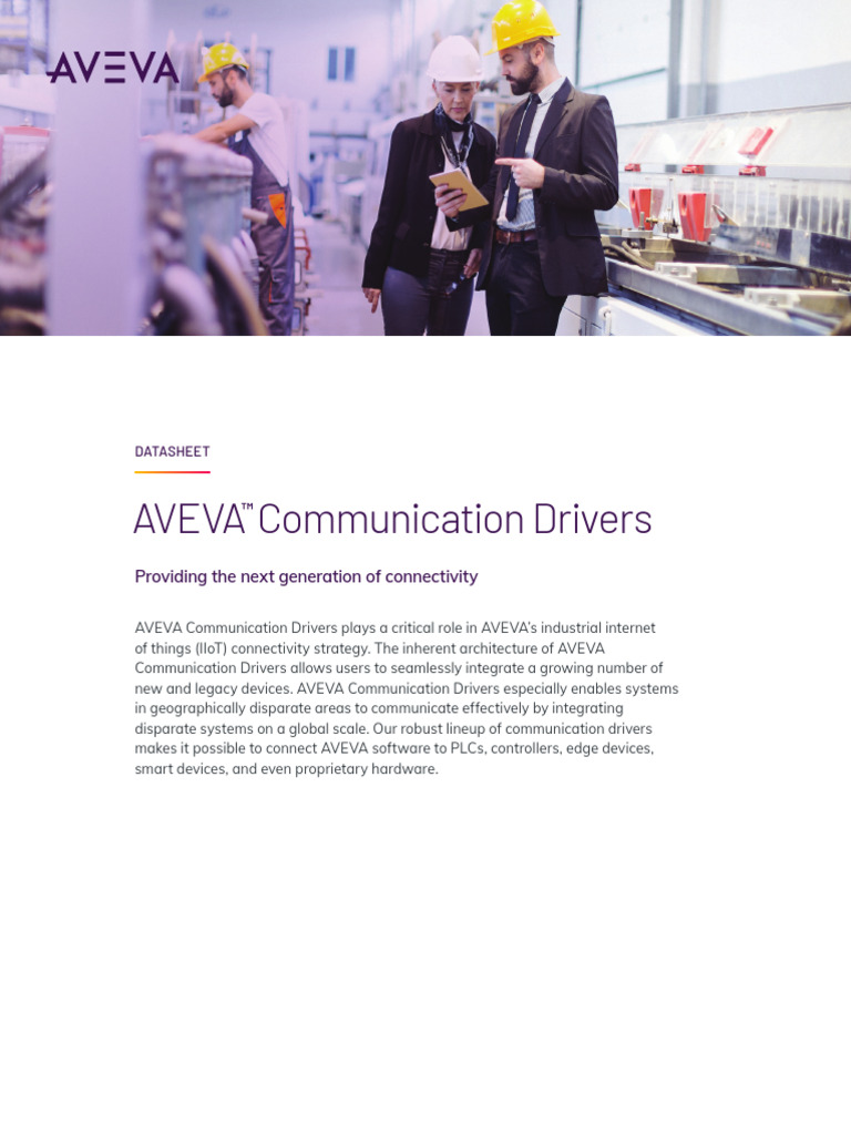 Datasheet AVEVA CommunicationDrivers 23-11.pdf - Coredownload.inline | PDF | Programmable Logic ...