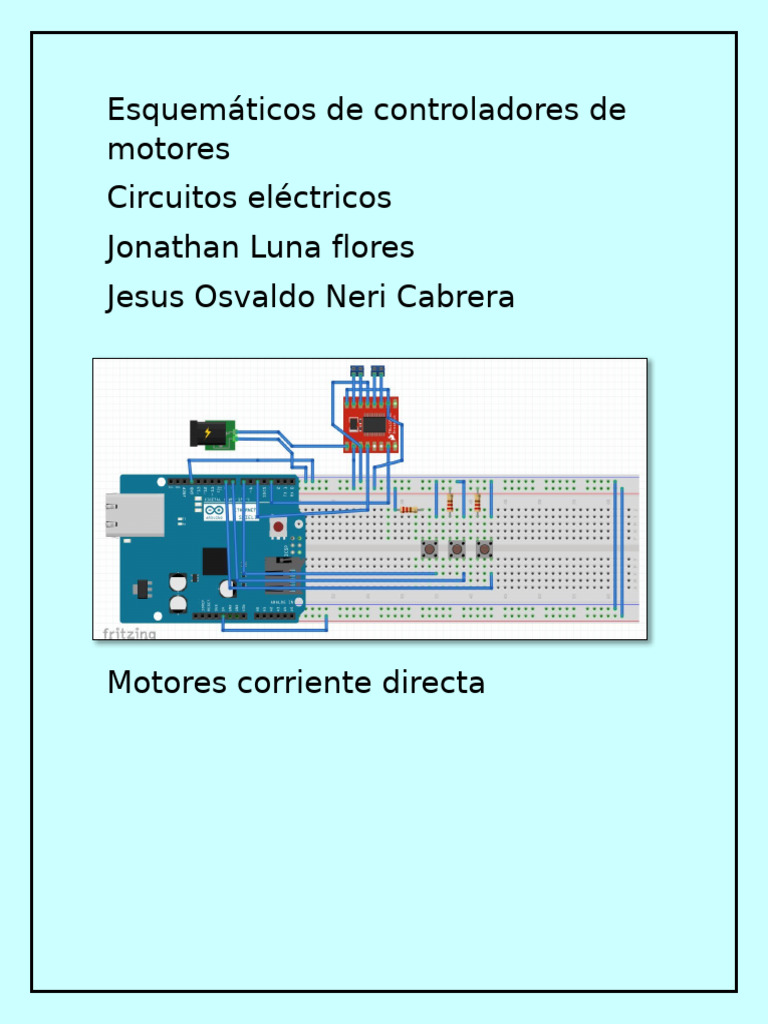 Esquemas de Controladores de Motores | PDF