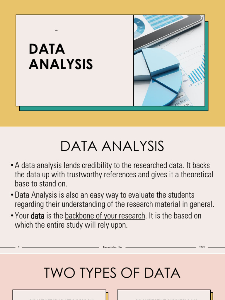 EAPP Lesson 7 Data Analysis | PDF | Data Analysis | Data