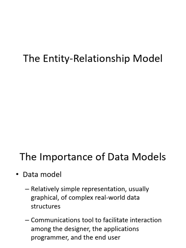 2 er | PDF | Data Model | Relational Database
