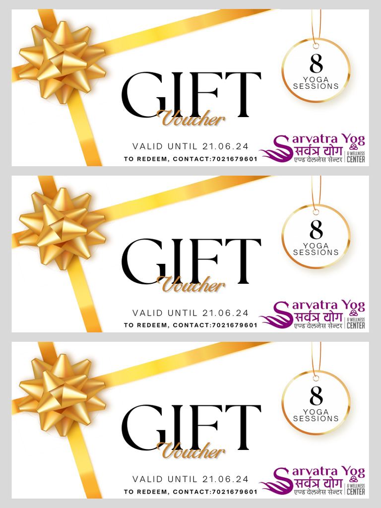 Gift Voucher | PDF