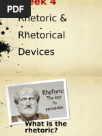 A Handbook of Rhetorical Devices | PDF | Rhetoric | Metaphor
