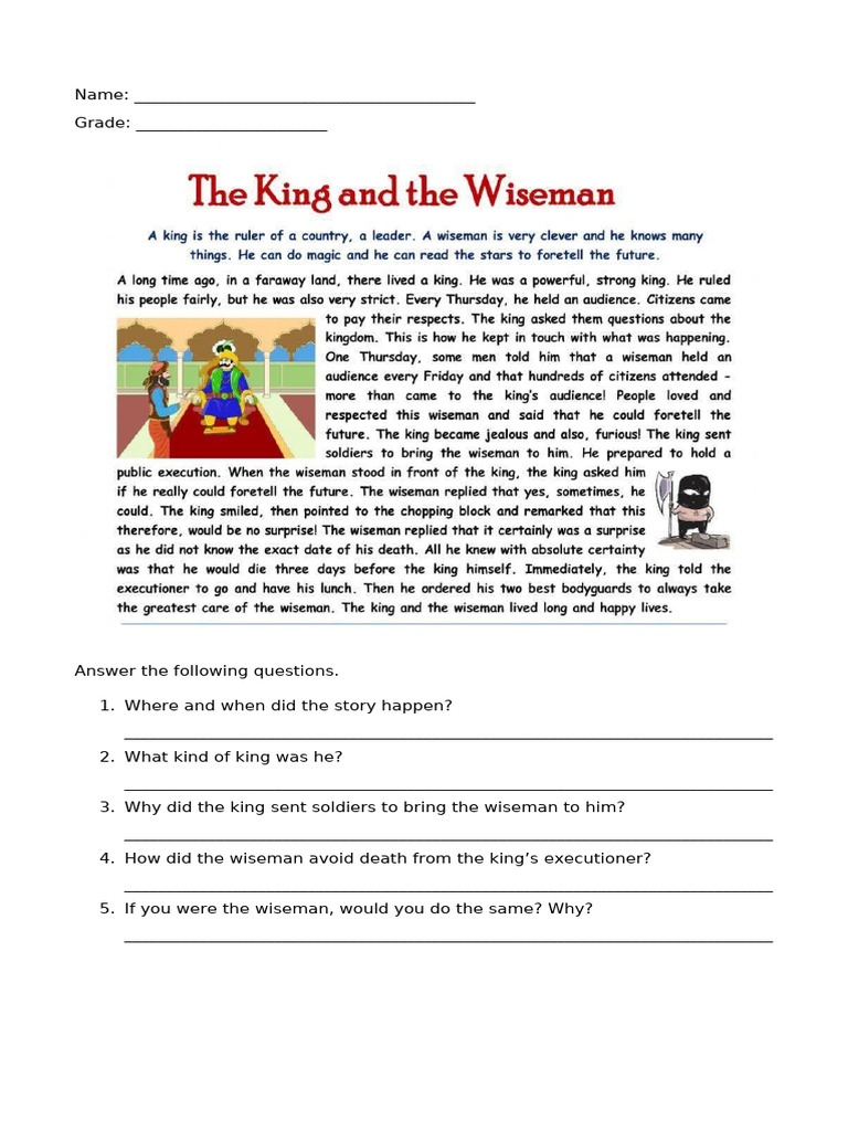 Short Story For Grade 3 English and Filipino With Comprehension ...