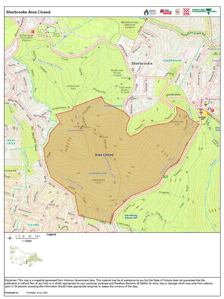 Sherbrooke Closed Area - 28012022023542066 | PDF
