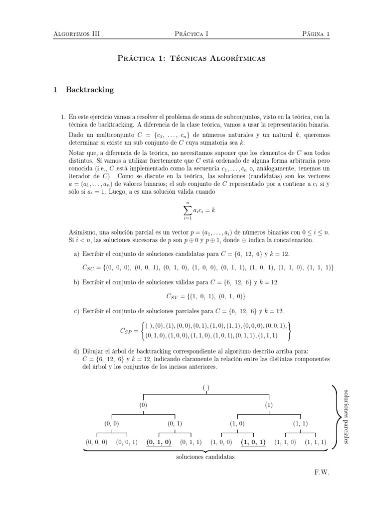 Algoritmos III Práctica I | PDF | Algoritmos | Matriz (Matemáticas)