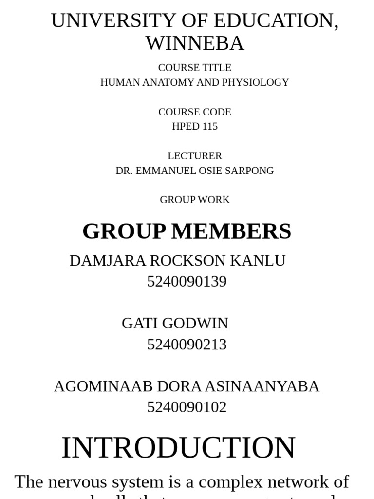 Human Anatomy and Physiology | PDF