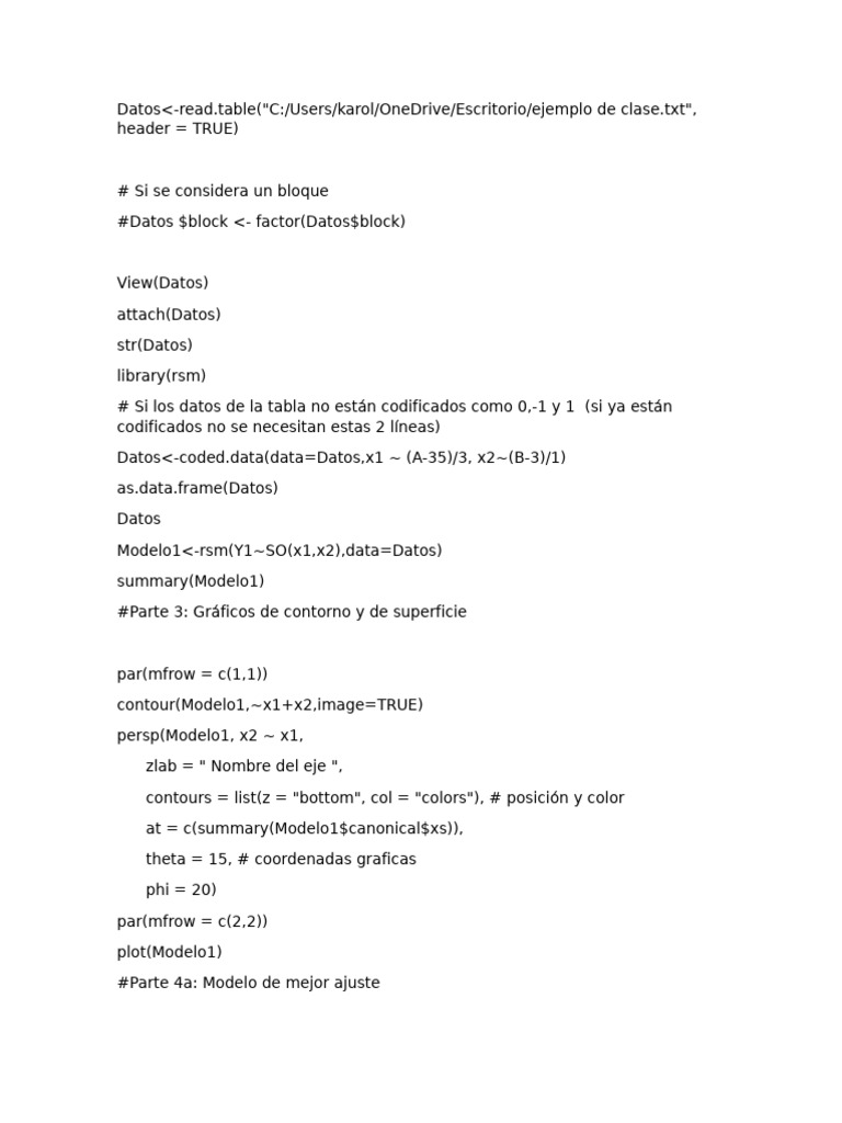 Codigo de Clase Practica | PDF