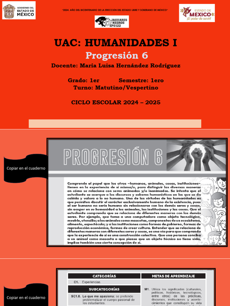 Presentación Progresión 6 | PDF