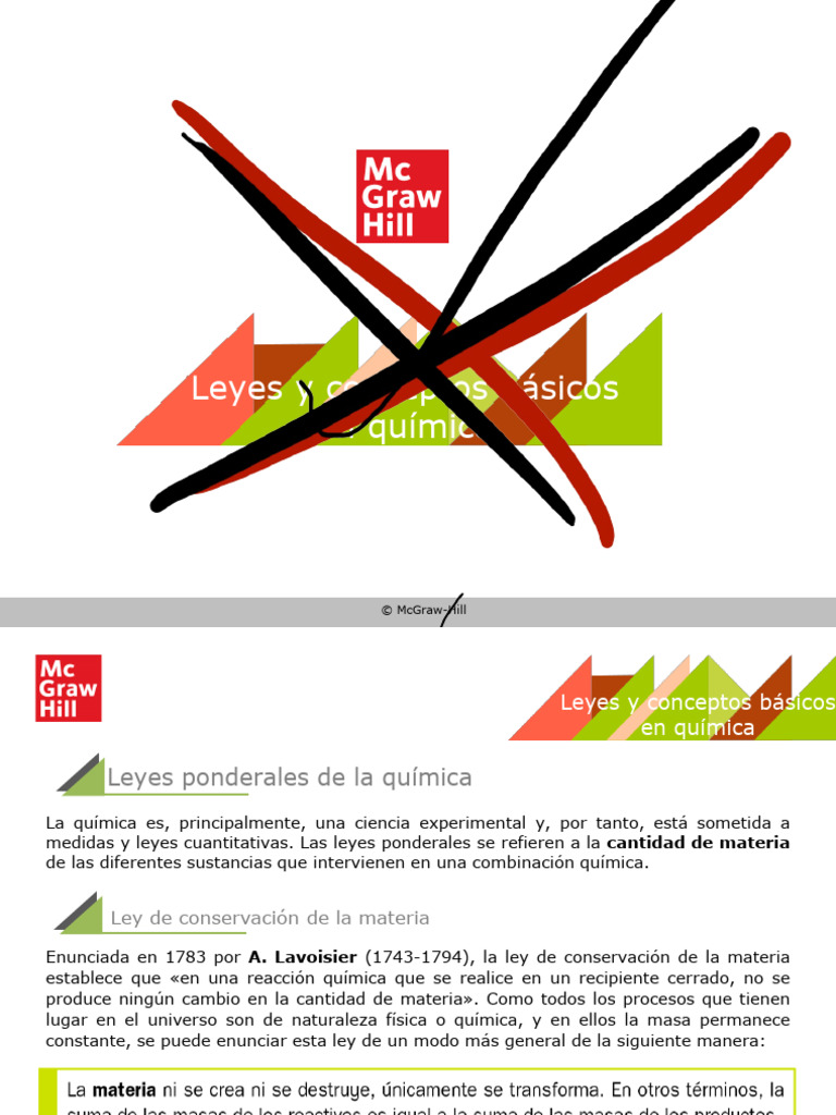 Presentación UD3 - Leyes y Conceptos Básicos en Química | PDF | Mole (Unidad) | Concentración