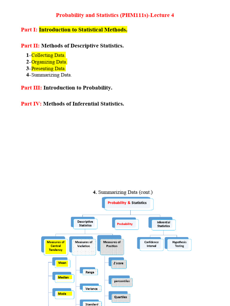 Lecture4_slides | PDF | Standard Deviation | Standard Score