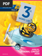 Grade 3 Spelling Bee Word List | PDF