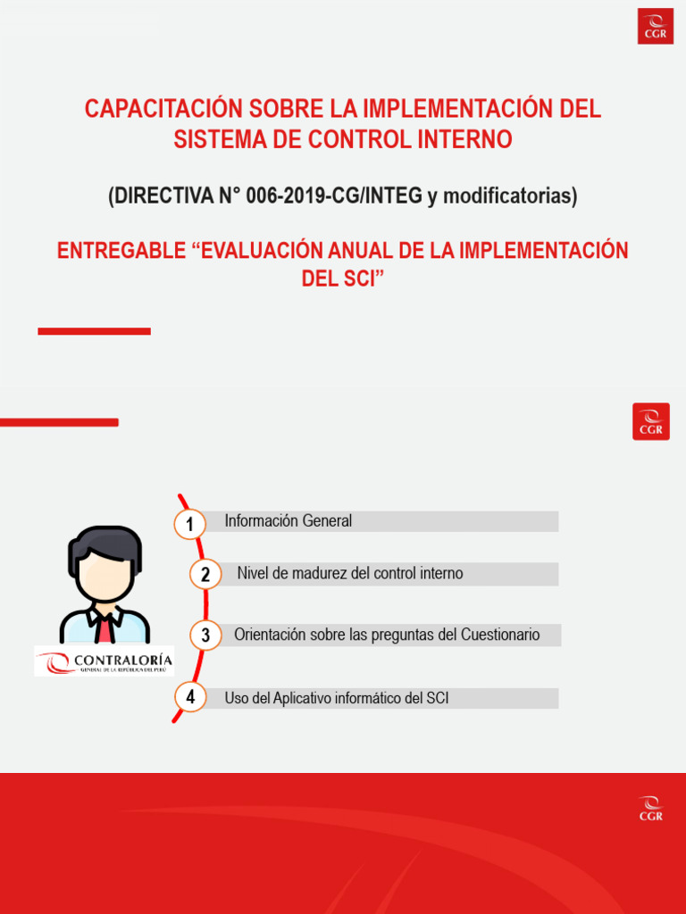 Documento Orientador - Evaluación Anual de La Implementación Del SCI 2024 | PDF | Presupuesto ...