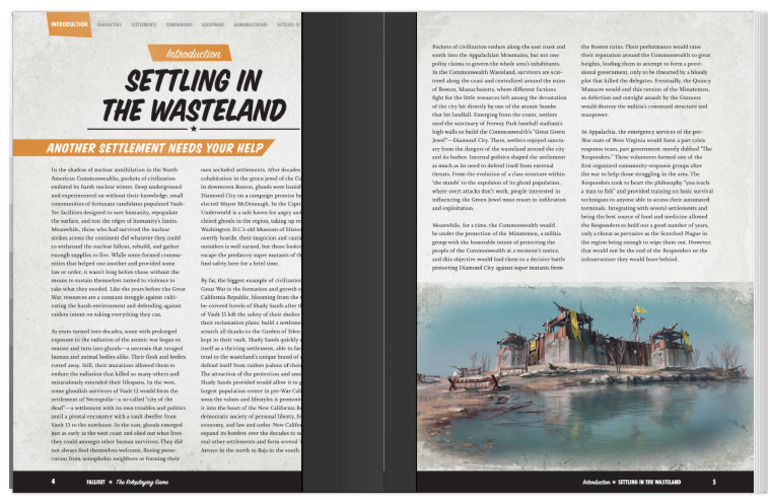 Fallout RPG Settlers (1) 4 | PDF