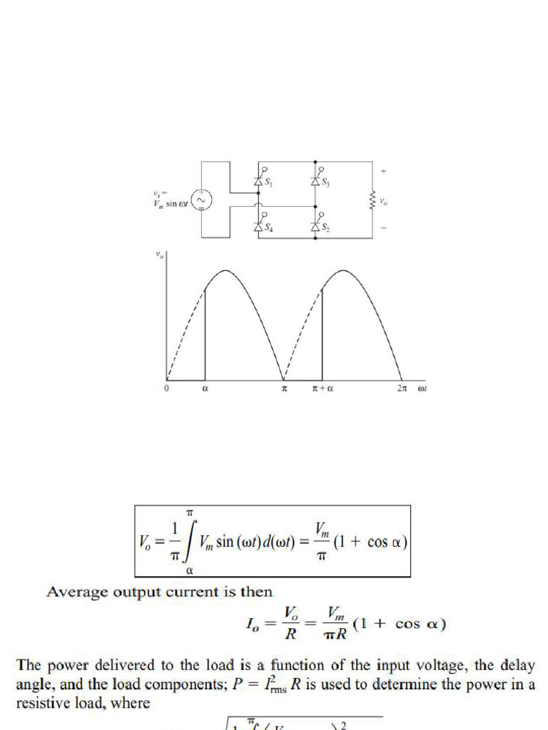 Controlled Full Wave Rectifier | PDF