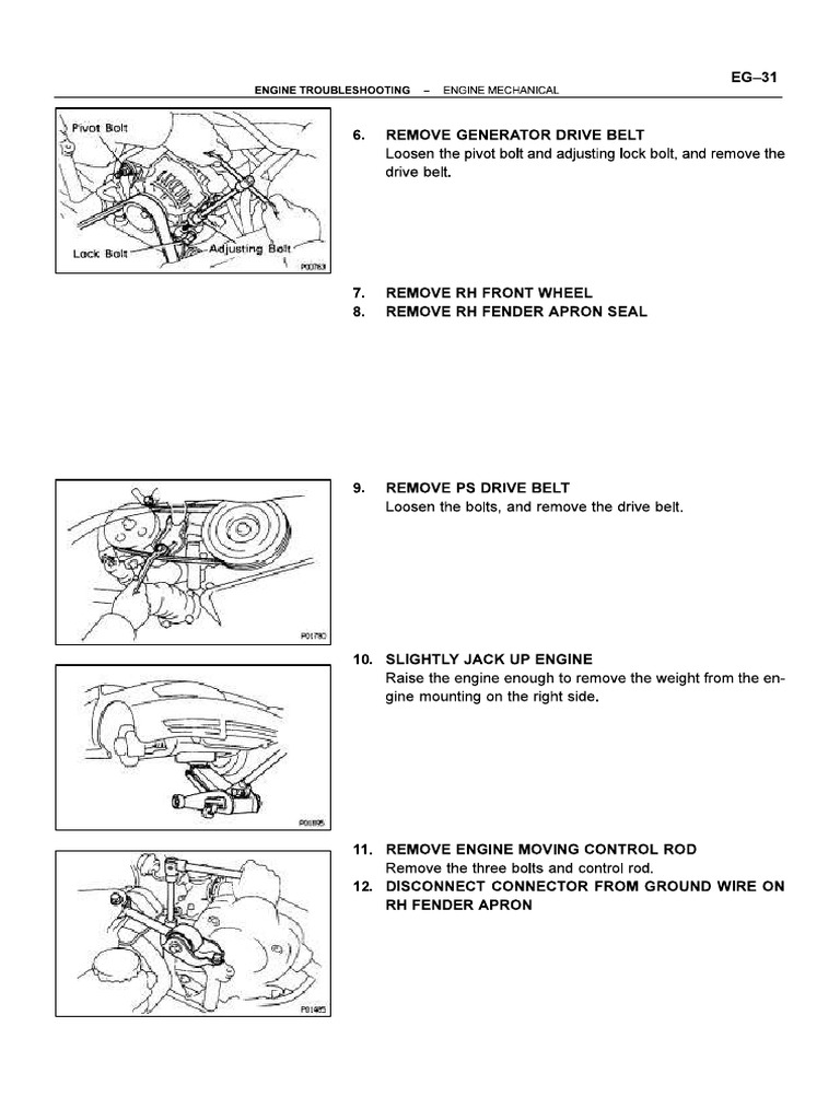 3VZ-FE Engine Mechanical To Page 31-50 | PDF