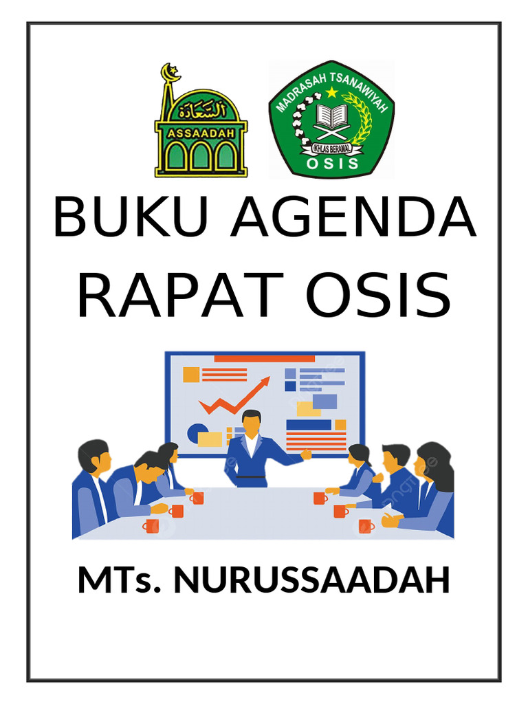 COVER BUKU AGENDA RAPAT OSIS | PDF