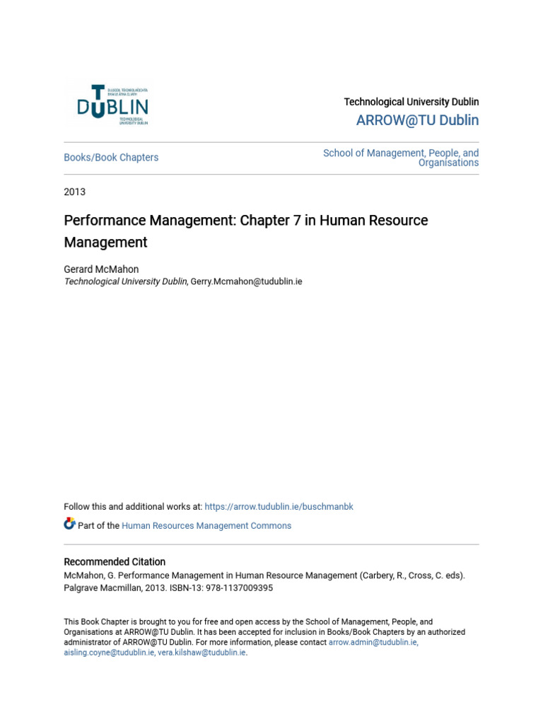 Performance Mgt Pdf Performance Appraisal Goal Setting