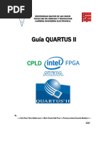 Manual Quartus | PDF | Arreglos de compuertas lógicas programables en sitio | Vhdl