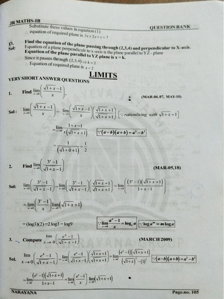 limits | PDF limits | PDF