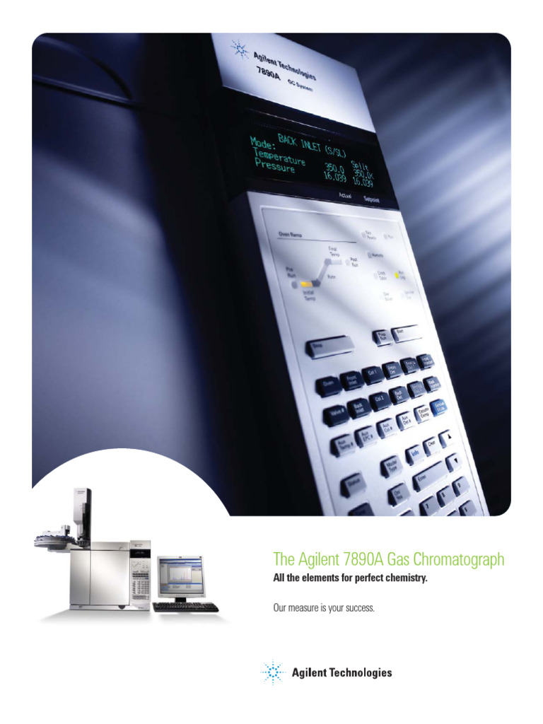 Agilent 7890 GC Brochure | PDF | Gas Chromatography | Chromatography