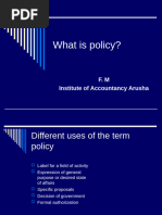 Policy Analysis Template Guide | PDF