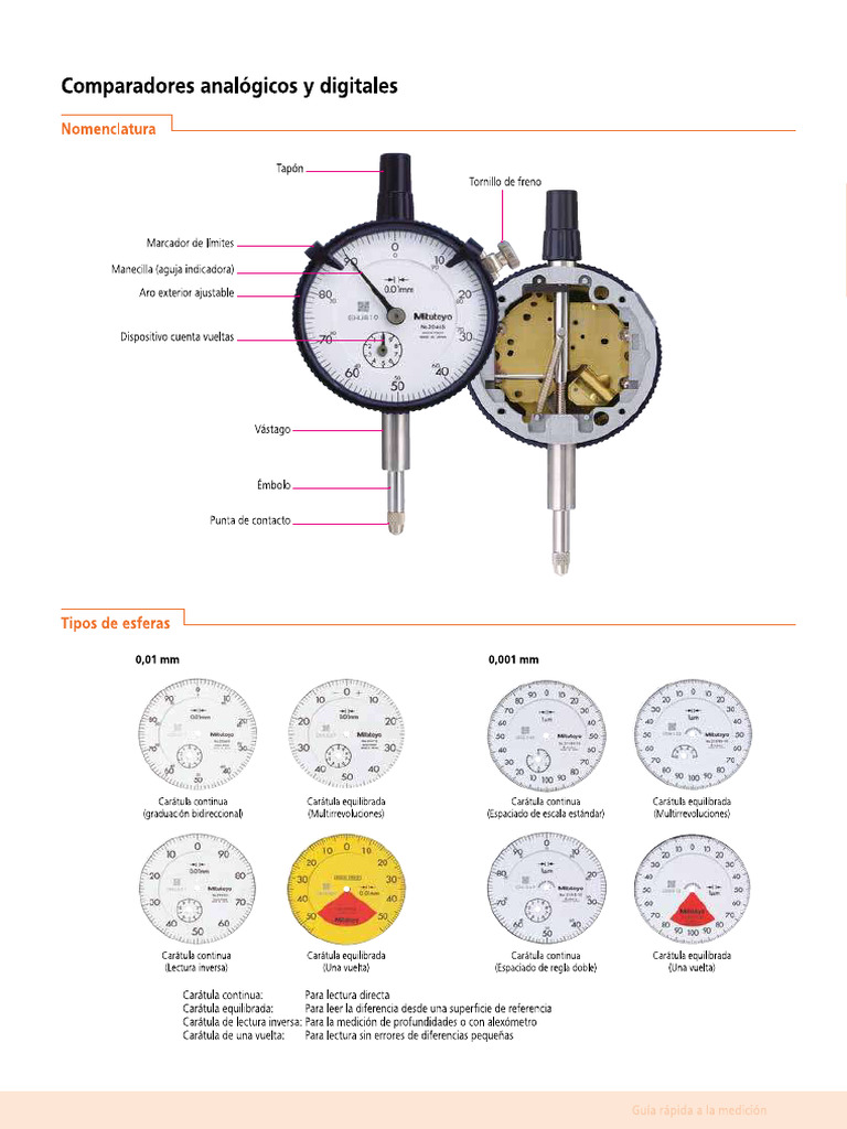 5.0 Relojes Comparadores S | PDF