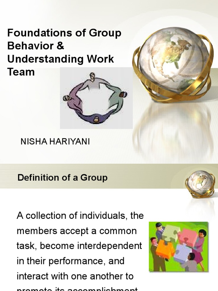 Foundations of Group Behavior | PDF | Leadership | Behavioural Sciences