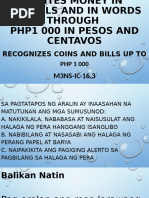 Q1 week4-MATH-Perang Papel at Barya | PDF