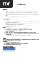 RTB Training Chronogram 2024-2025 | PDF | Curriculum | Cognition