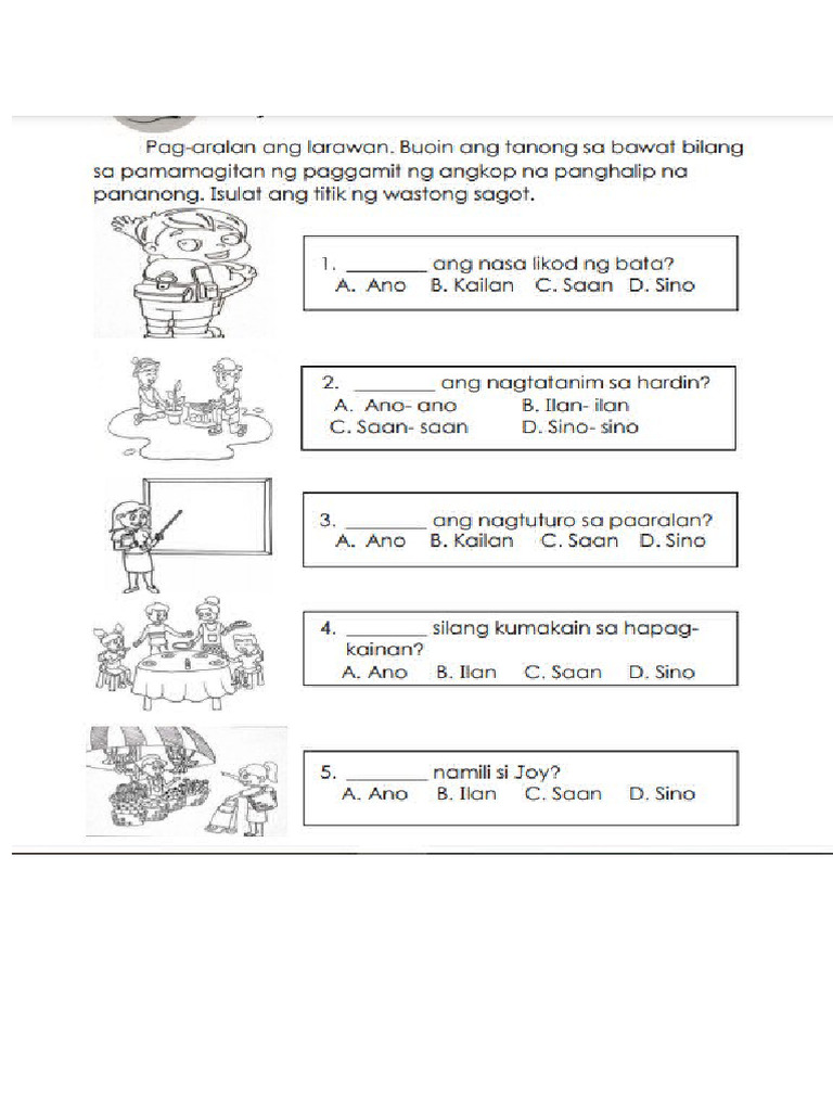 Grade 3 Activity | PDF