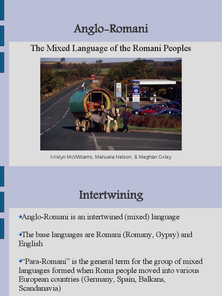Anglo-Romani: Language of the Roma | PDF | Languages | Language Arts ...
