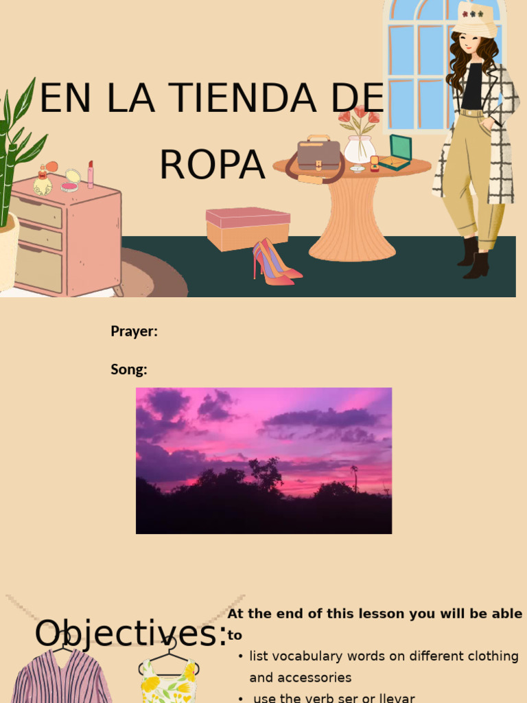 La Tienda de Ropa 4th Form | PDF