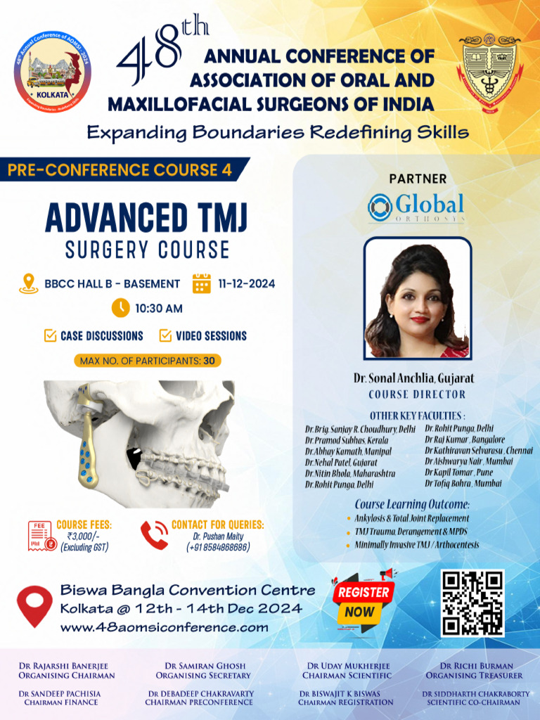 Advanced TMJ Surgery Course | PDF