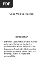 Good Medical Practice | PDF