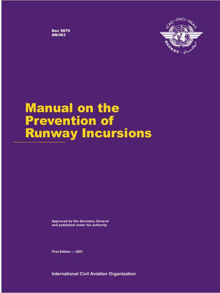 Prev runway incursion | PDF | Air Traffic Control | Risk