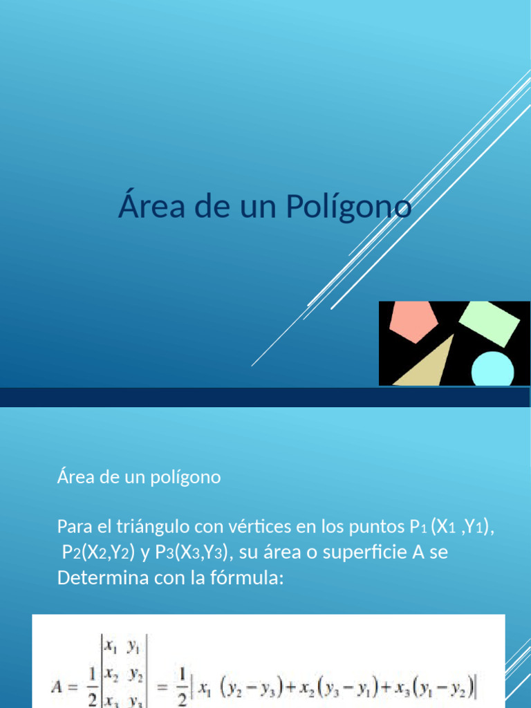 1.3 Area de Un Poligono | PDF